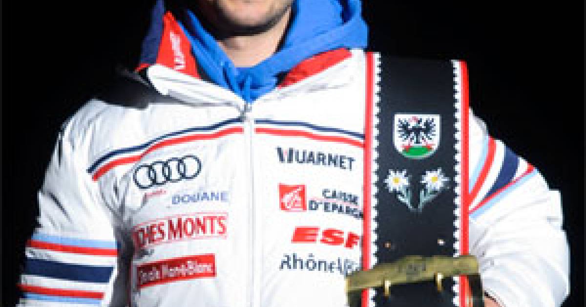 Thomas Fanara Champion du Monde de ski